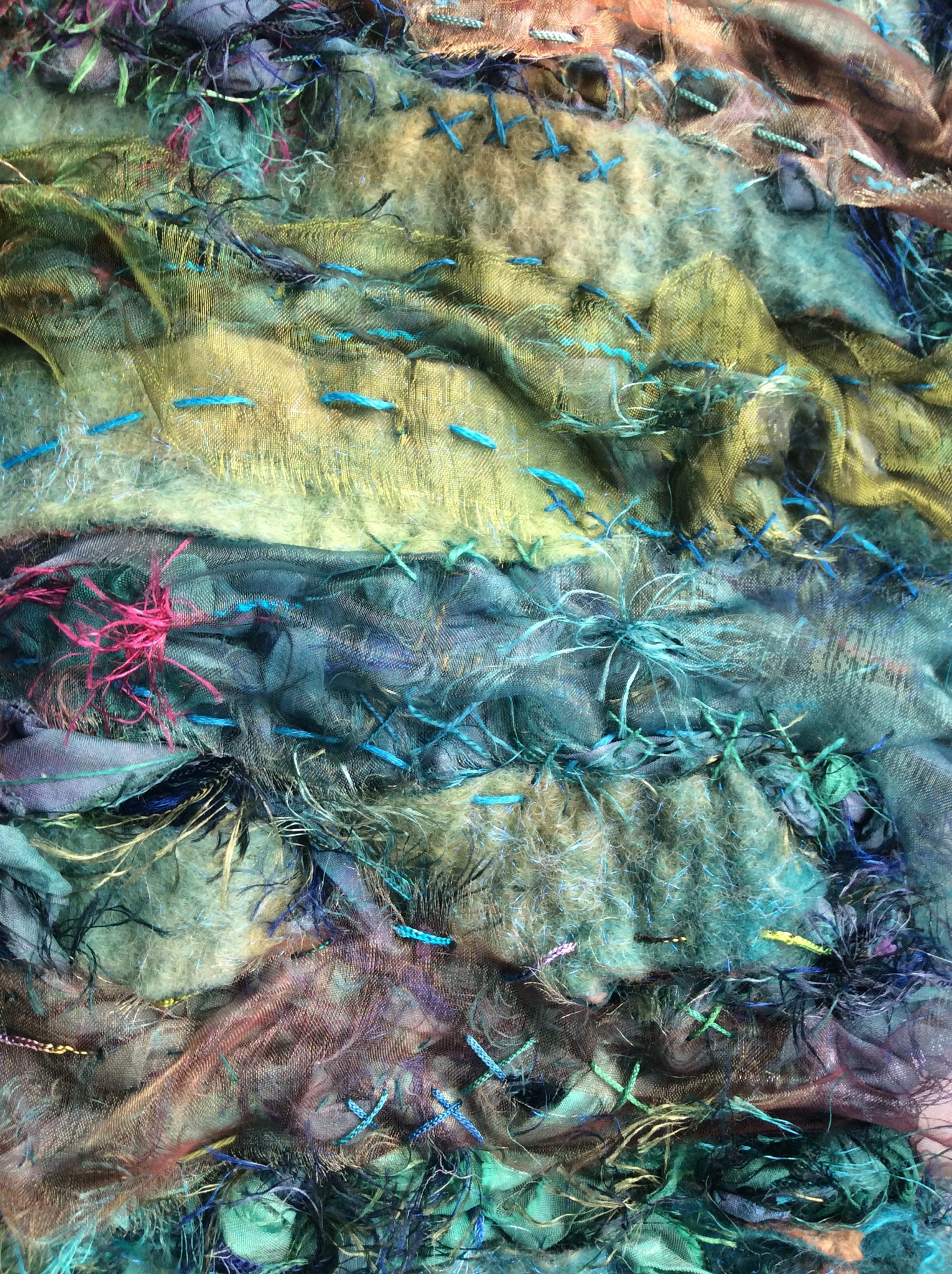 Experimental Textiles homework. Working with constructed textiles ...