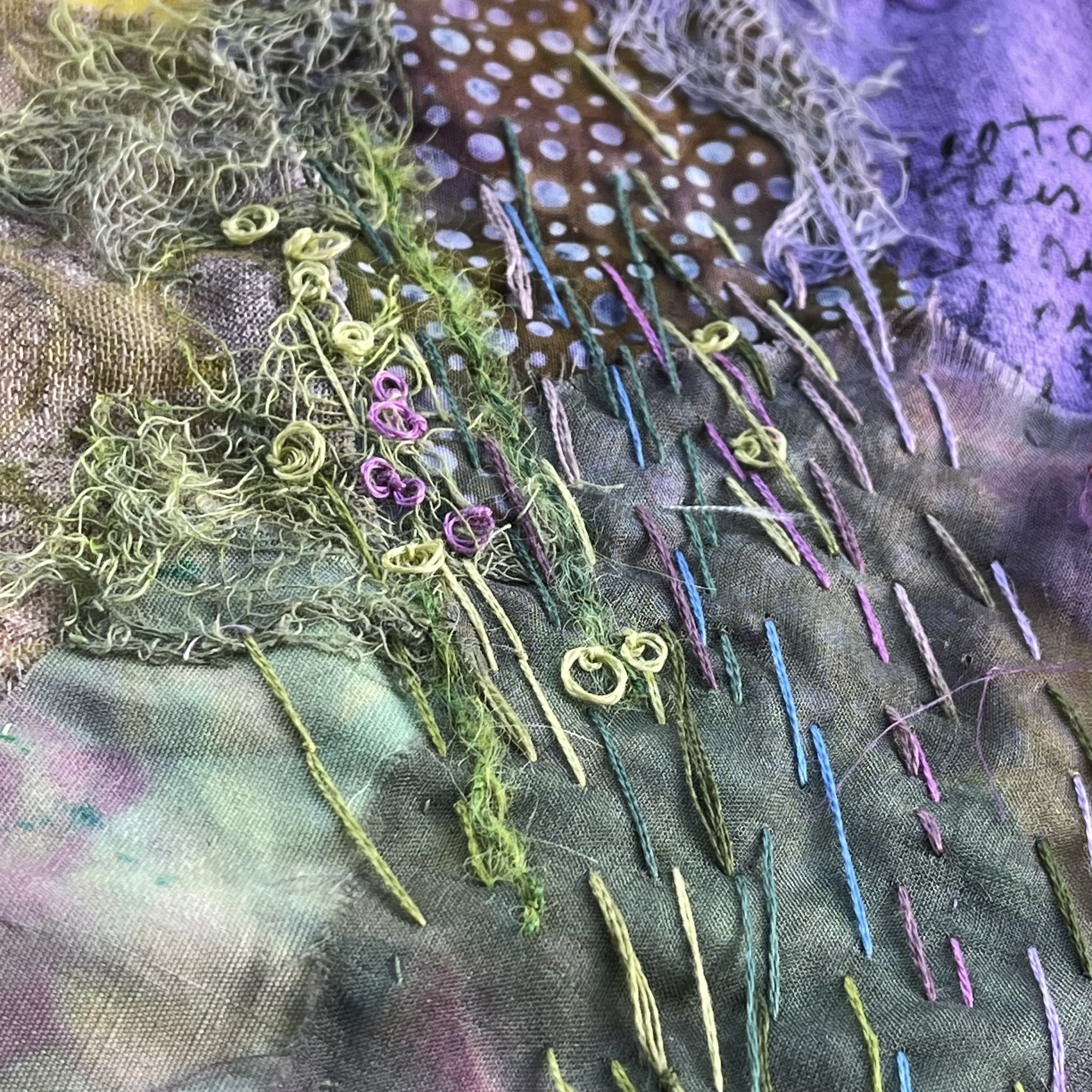 Rachael Singleton – Mixed media and textile art
